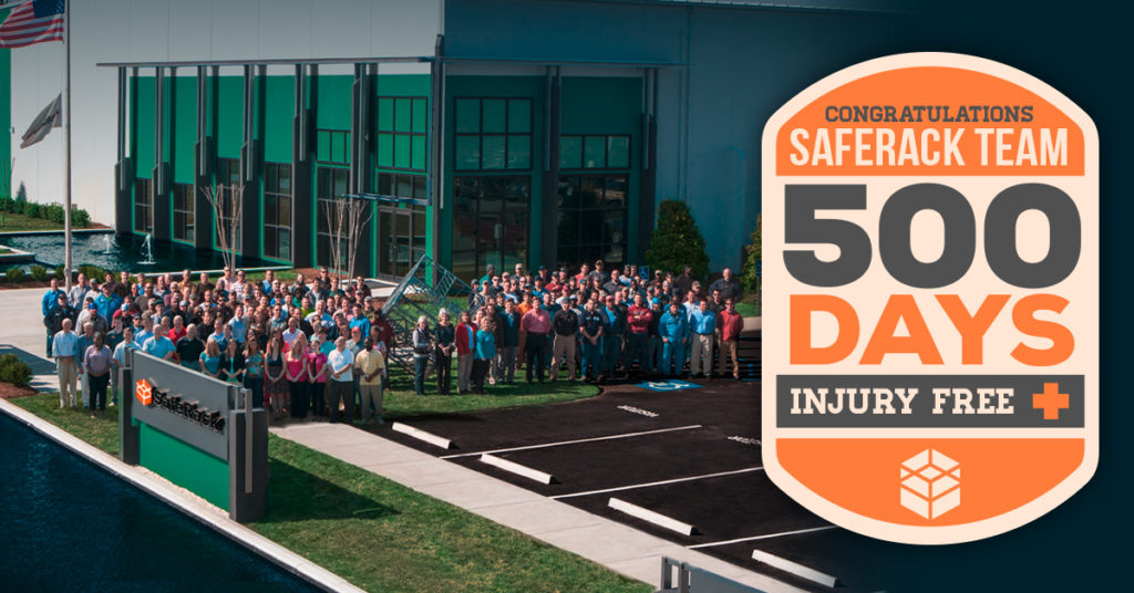 A Major Safety Milestone Reached for SafeRack: 500 Days Injury Free ...